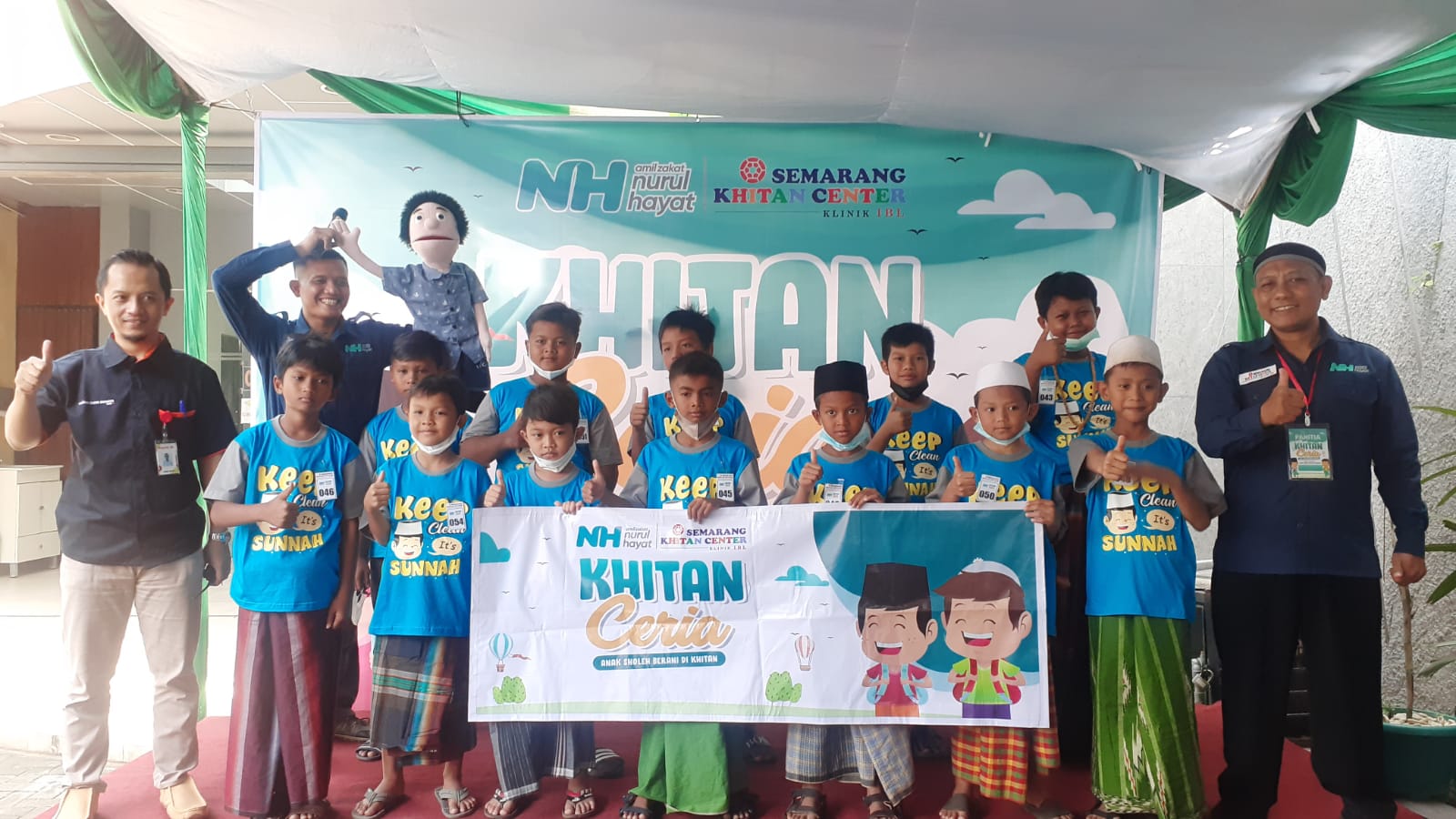 Khitan Ceria untuk Adik-adik Dhuafa di Semarang - LAZNAS Nurul Hayat